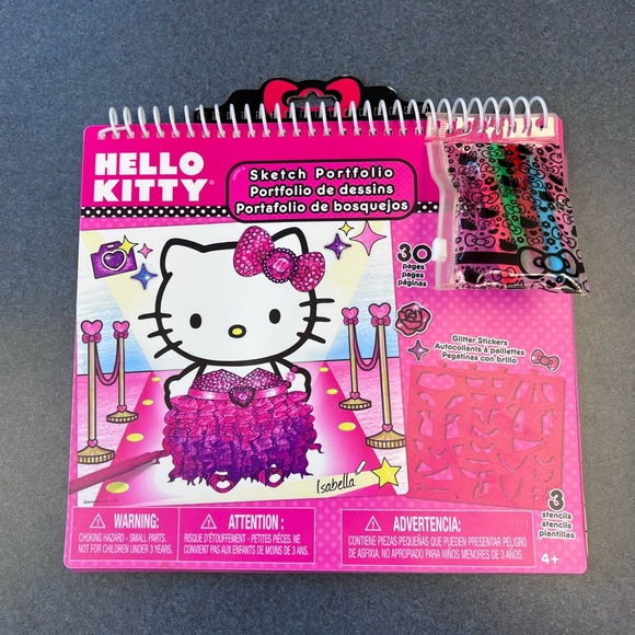 Sanrio | Toys | Sanrio Hello Kitty Pink Sketch Portfolio | Poshmark